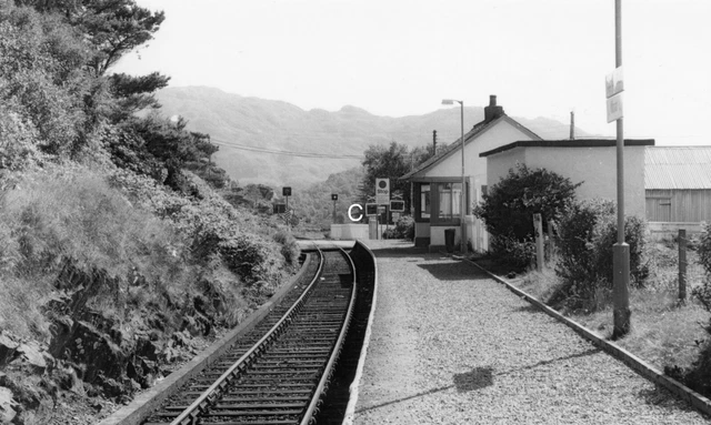 BRITISH RAILWAY B.R Photograph - Morar Station 24/08/1987 £2.25 ...