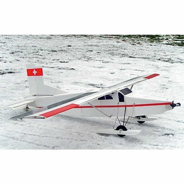 BLUEPRINT PILATUS PC-6 Turbo Porter Model Plan Flight Model Depron ...