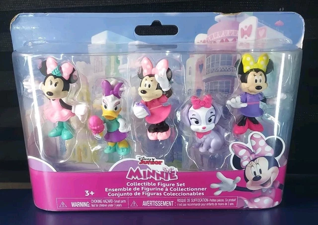 DISNEY JUNIOR MINNIE & Friends 5-Pack Collectible Mini Figures NEW £4. ...