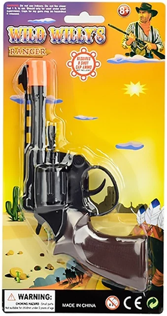 CLASSIC TOYS WILD willy's Cowboy Ranger Gun 8-shot Cap Toy-Handgun ...
