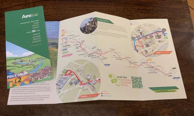 KEIGHLEY BUS (TRANSDEV) Aireline routes timetable September 2021 ...