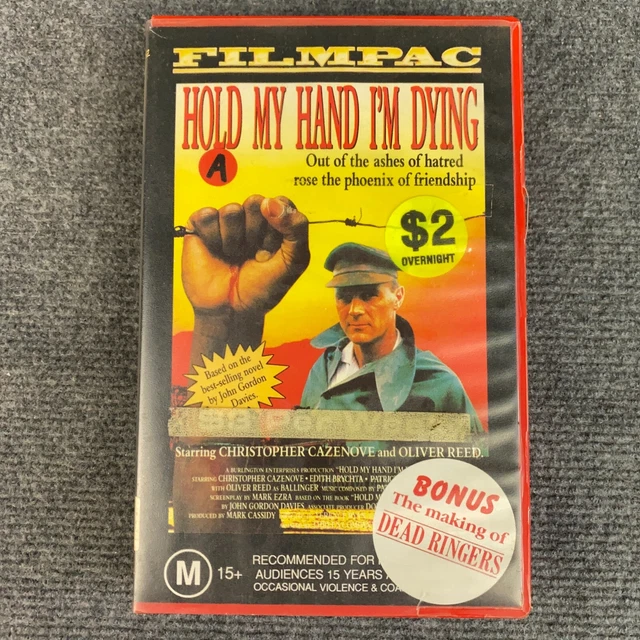 VHS VIDEO HOLD My Hand I’m Dying Big Box Ex-Rental VHS Video 1988 Drama ...