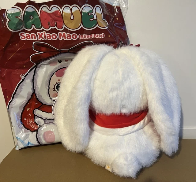 SAMUEL MIRACLE CHRISTMAS Night 680% Blind Box Plush Soft Toy Snow Bunny ...