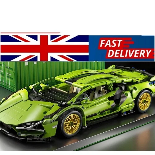 LAMBORGHINI SPORTS CAR Technic Building Blocks Racing Kit ideal gift ...