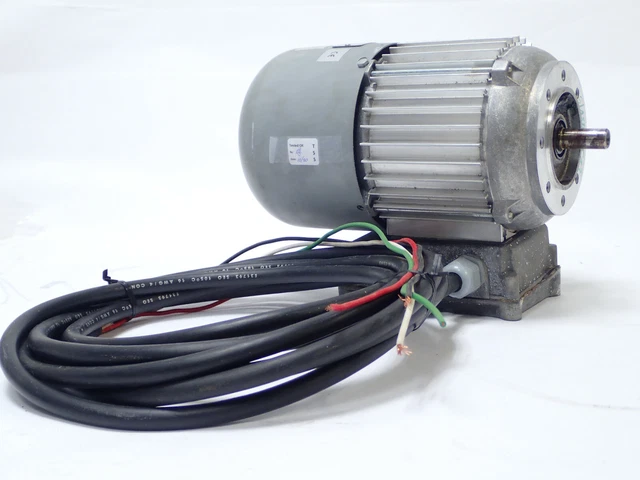 LENZE VDE0530 3PHASE AC INDUCTION MOTOR w 14.448.08.1.0.8 220V 0.37kW ...
