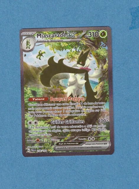 CARTE POKEMON MIASCARADE Ex Ultra Rare 231/193 Evolution A Paldea EUR ...