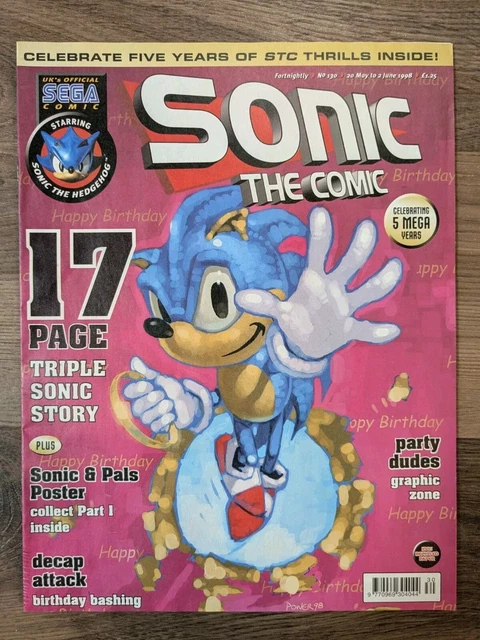 SONIC THE HEDGEHOG: Sonic the Comic #130 - Fleetway UK - 5th ...
