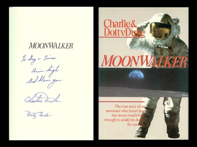 CHARLES CHARLIE DUKE Autographed Signed NASA Astronaut Apollo 16 Moon ...