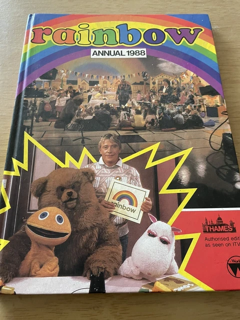 RAINBOW 1988 ANNUAL Childrens Tv Programme Childs Book £10.00 - PicClick UK