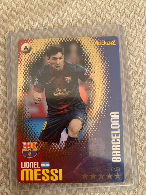 RARE LIONEL MESSI FC Barcelona Kickerz Collectors Card, Trading Card ...