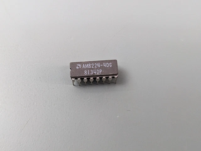 AMD AM8224 CLOCK Generator IC for 8080A 9080A, VTG NOS Ceramic ~ US ...