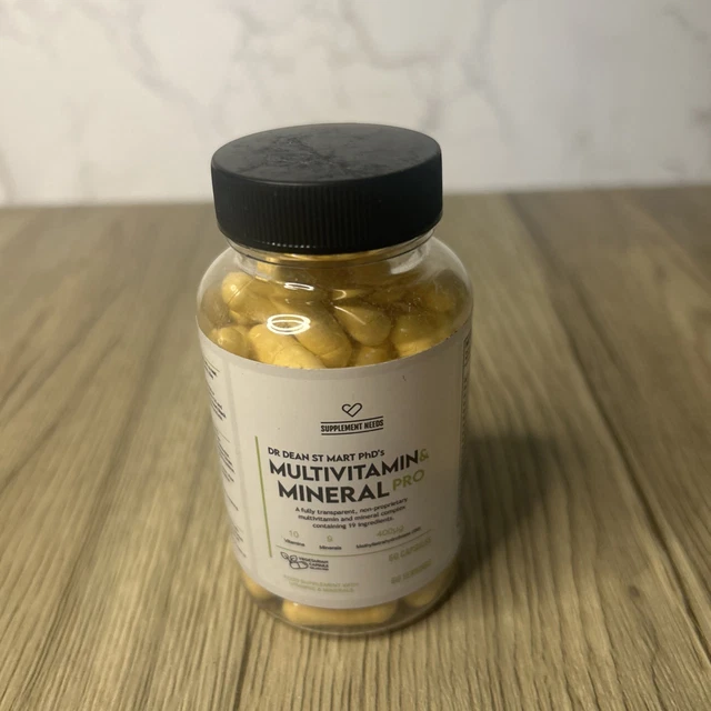 SUPPLEMENT NEEDS MULTI Vitamin & Mineral Pro 60 capsules Exp 02/27 £17. ...