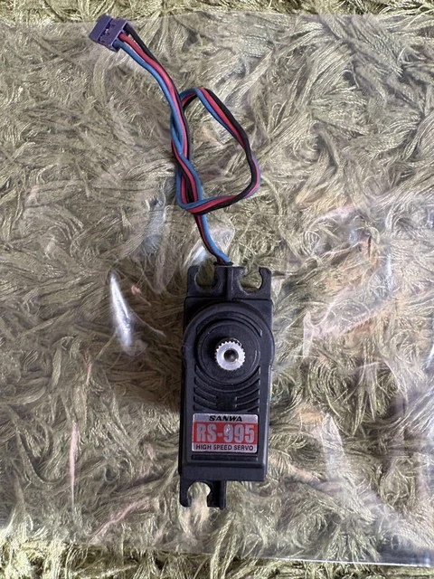 SANWA RS995 HIGH-SPEED RC Servo, fehlende Ohren, getestet, gebraucht ...