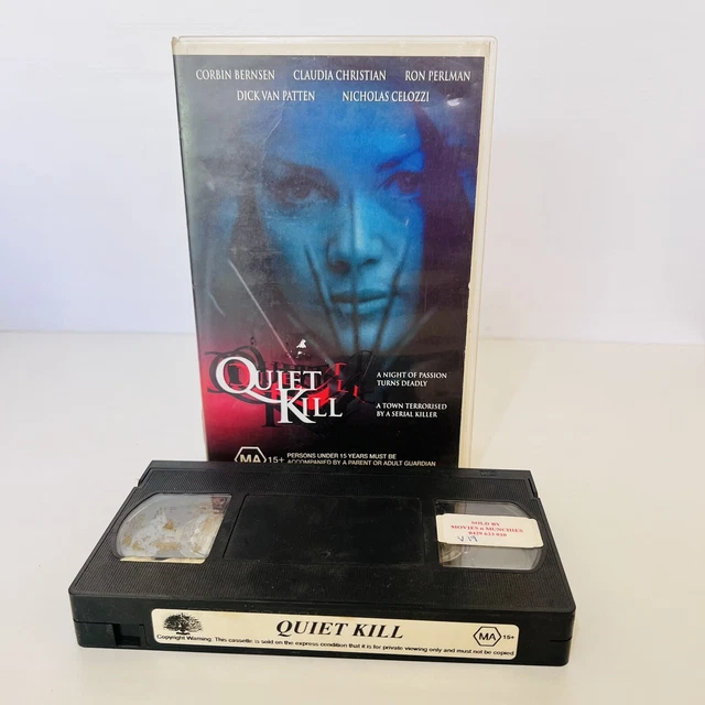 QUIET KILL MOVIE Vhs Video Tape Crime Thriller Corbin Bernsen Claudia ...