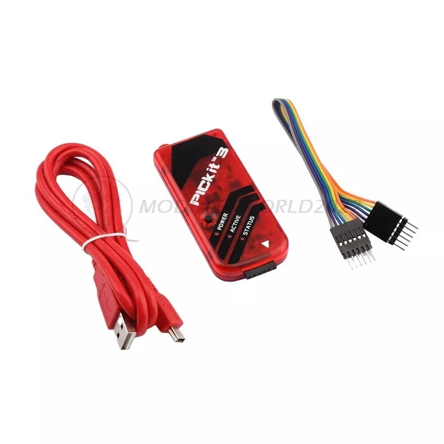 PICKIT3 MICROCHIP ORIGINAL MPLAB /PICkit 3 PIC In-Circuit Debugger ...