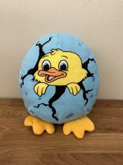 TEDDY CITY DUCK Egg Plush Toy Blue £3.49 - PicClick UK