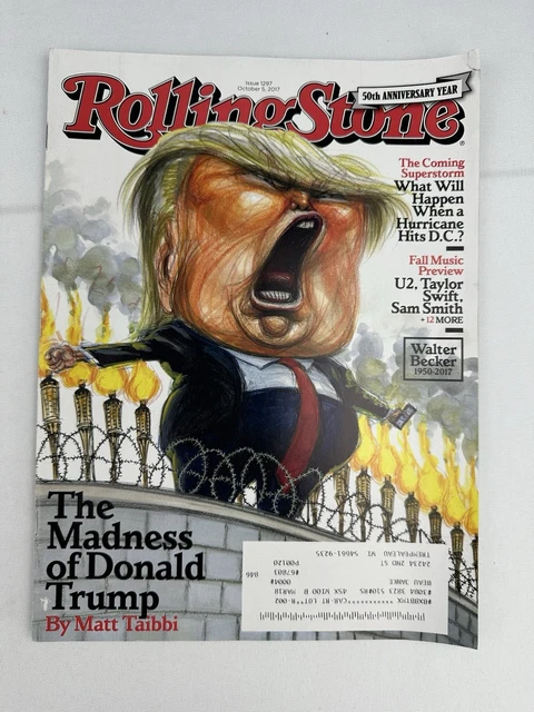 DONALD TRUMP - Rolling Stone Magazine - Issue #1297 - OCT 5, 2017 £4.48 ...