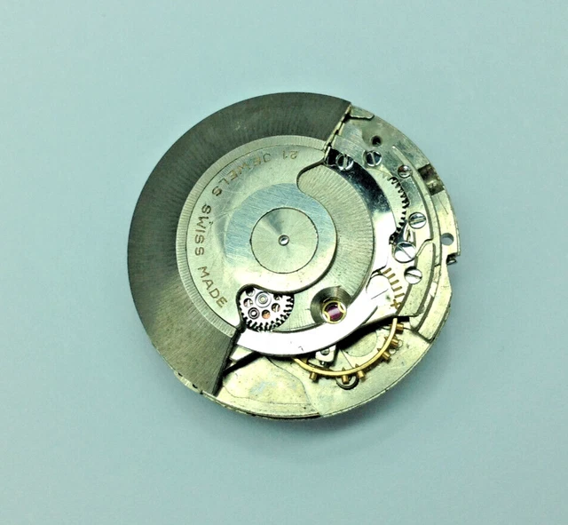 ETA CAL. 2452 Automatic Gents Watch Movement - Restoration / Repair £24 ...