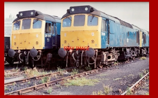 PHOTO CLASS 25 Loco No 25095 And 25181 £1.65 - PicClick UK