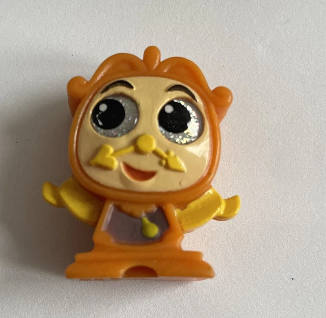 DISNEY DOORABLES SERIES 4 Beauty And The Beast Cogsworth Rare ...