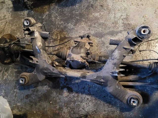 MERCEDES SL R230 Sl350 500 Rear Suspension Corner Hub Carrier Knuckle ...