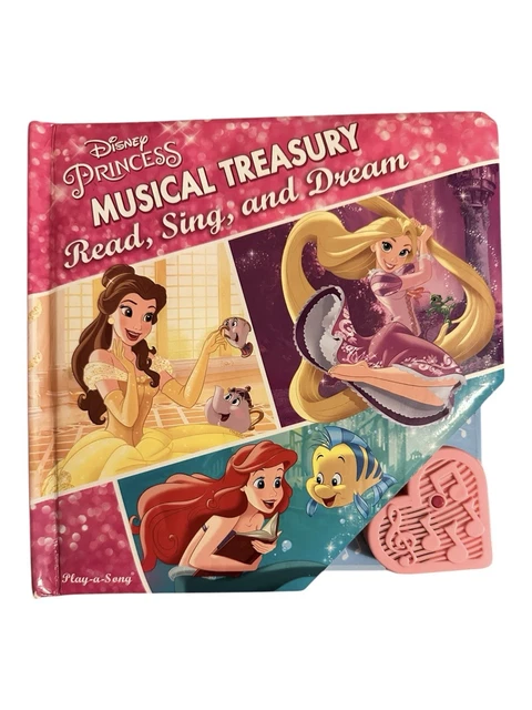 DISNEY PRINCESS MUSICAL Treasury: Read, Sing, and Dream Play-a-Song ...