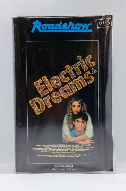 ELECTRIC DREAMS VHS 1984 Roadshow Home Video Big Box Clamshell RARE $29 ... ELECTRIC DREAMS VHS 1984 Roadshow Home Video Big Box Clamshell RARE $29 ...