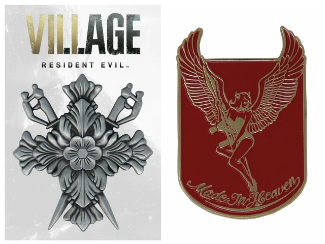 RESIDENT EVIL LOT de 2 pin's collectors Lady Dimitrescu et Claire ...