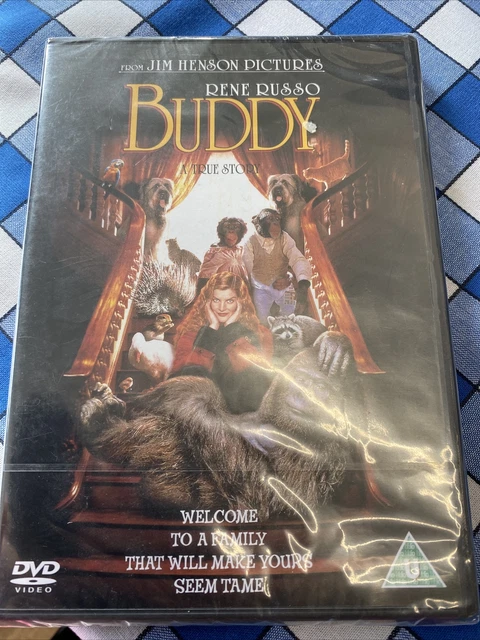 BUDDY - DVD (BRAND NEW & SEALED) Rene Russo, Robbie Coltrane, Alan ...