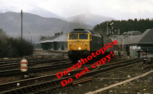 ORIGINAL 35MM Slide Diesel /Steam Train / Engine Railway Class 47 ...