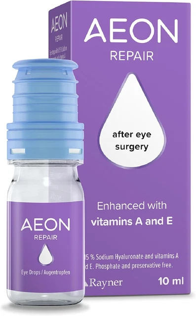 RAYNER AEON REPAIR - Eye Drops for Moderate to Severe Dry Eye & After ...