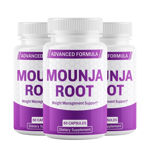 (3 PACK) MOUNJA Root for Weight Loss, MounjaRoot Advanced Fat Burning ...
