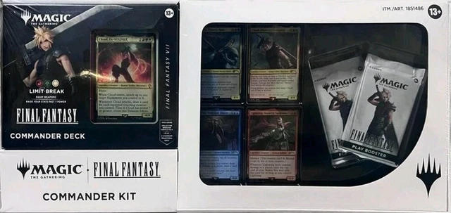MAGIC THE GATHERING Final Fantasy Commander Kit Costco Bundle - Limit ...