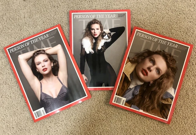 TIME MAGAZINE PERSON of the Year 2023 Taylor Swift Complete Set 3 ...