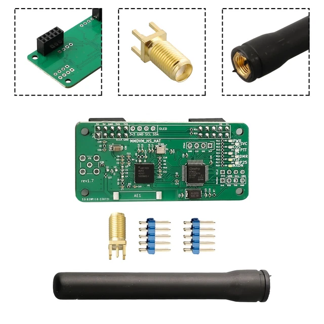 UHF VHF UV MMDVM Hotspot Board Kit for DMR P25 YSF DSTAR Stable ... UHF VHF UV MMDVM Hotspot Board Kit for DMR P25 YSF DSTAR Stable ...
