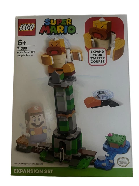 LEGO SUPER MARIO: Boss Sumo Bro Topple Tower Expansion Set (71388) NEW ...