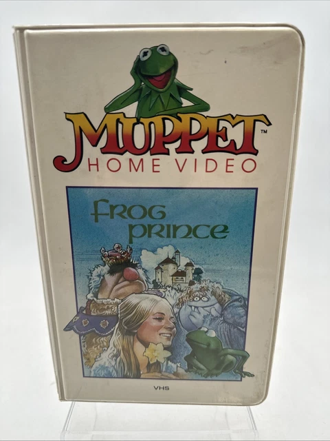 THE FROG PRINCE (VHS, Muppet Home Video) Clam Shell Case 805VS RARE VHS ...