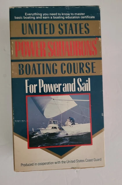 UNITED STATES POWER Squadrons' Boating Course for Power & Sail BOOK ...