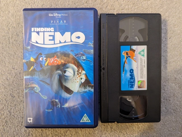 FINDING NEMO VHS Video PAL Disney Pixar EUR 4,59 - PicClick IT