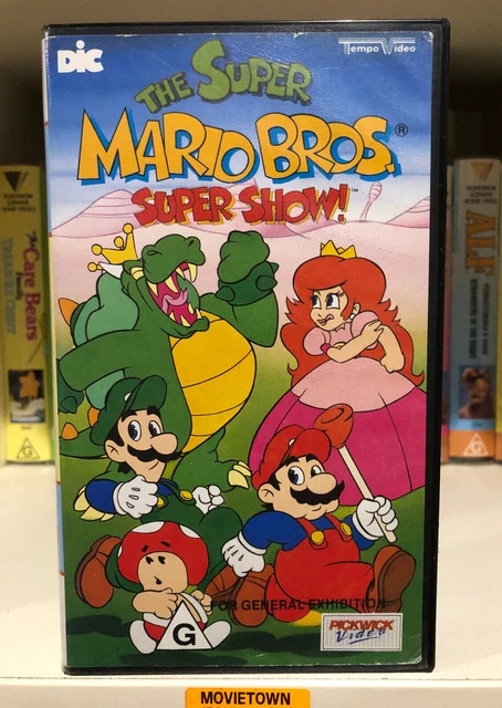 SUPER MARIO BROS - Super Show - Vhs $59.95 - PicClick AU
