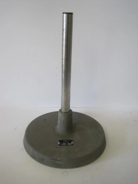 OLYMPUS MICROSCOPE STAND Vs-Iv Heavy Duty Stand Round Base Vintage ...