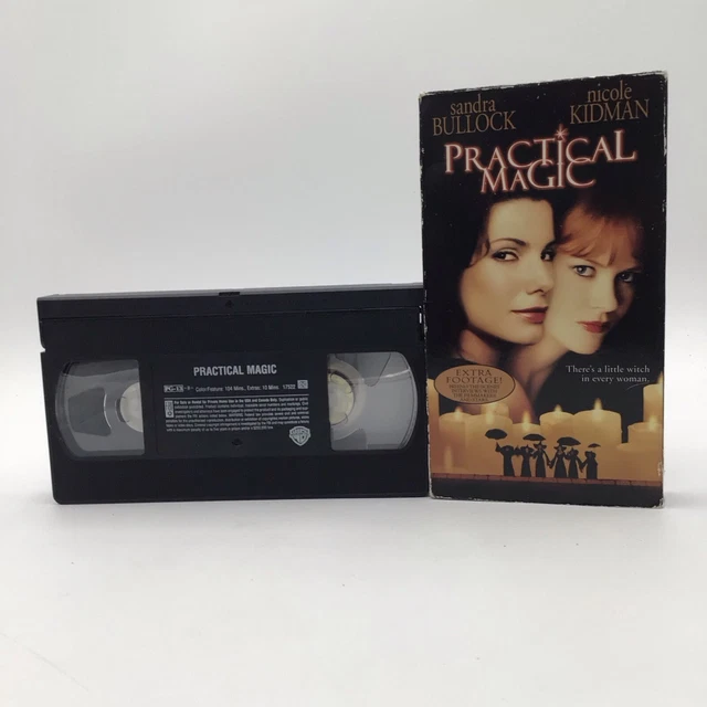 PRACTICAL MAGIC, SANDRA Bullock, Nicole Kidman (VHS, 1998) Warner Bros ...