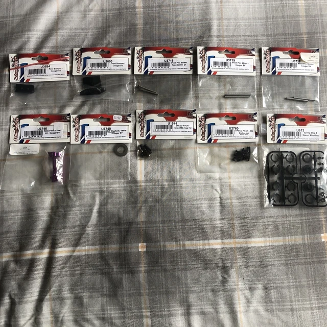 SCHUMACHER RACING COUGAR SV Parts Bundle Vintage Rc Buggy Rare Bargain ...