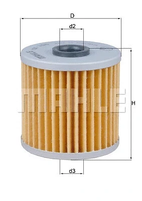 OIL FILTER FITS: KAWASAKI KL KL 250 (KL250A),KAWASAKI ESTRELLA Estrella ...