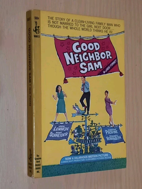 GOOD NEIGHBOR SAM Movie Tie with Jack Lemmon & Romy Schneider by Jack ...