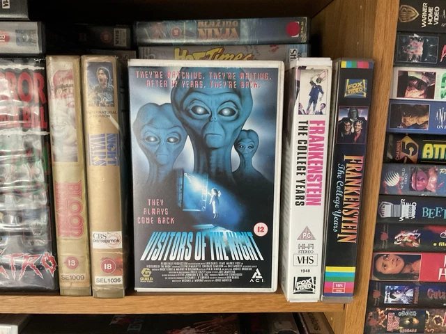 VISITORS OF THE Night,alien Horror,guild Box,ex Rental,big Box,vhs ...