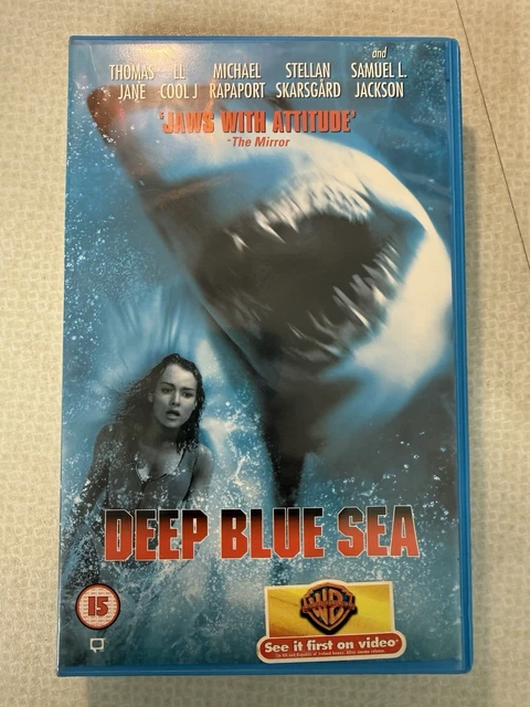 DEEP BLUE SEA VHS Saffron Burrows , Samuel L Jackson £2.24 - PicClick UK