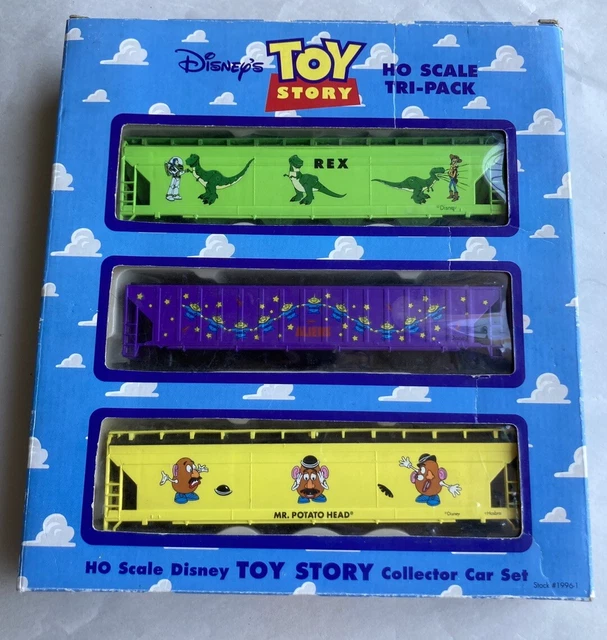 VINTAGE PIXAR DISNEY’S Toy Story HO Scale Collector Tri-Pack Car Set ...