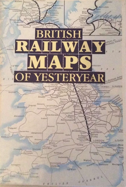 BRITISH RAILWAYS MAPS of Yesterday, Ian Allan, Very Good Book £12.80 ...