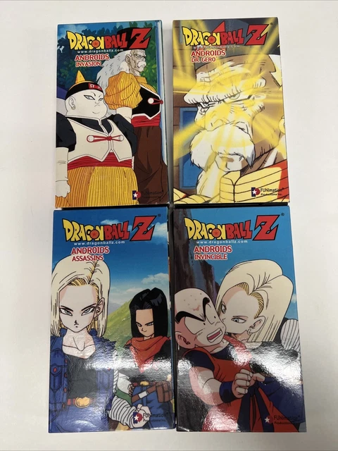 DRAGON BALL Z Android Saga VHS Complete 4 Tape set Epi. 111-124 £18.82 ...